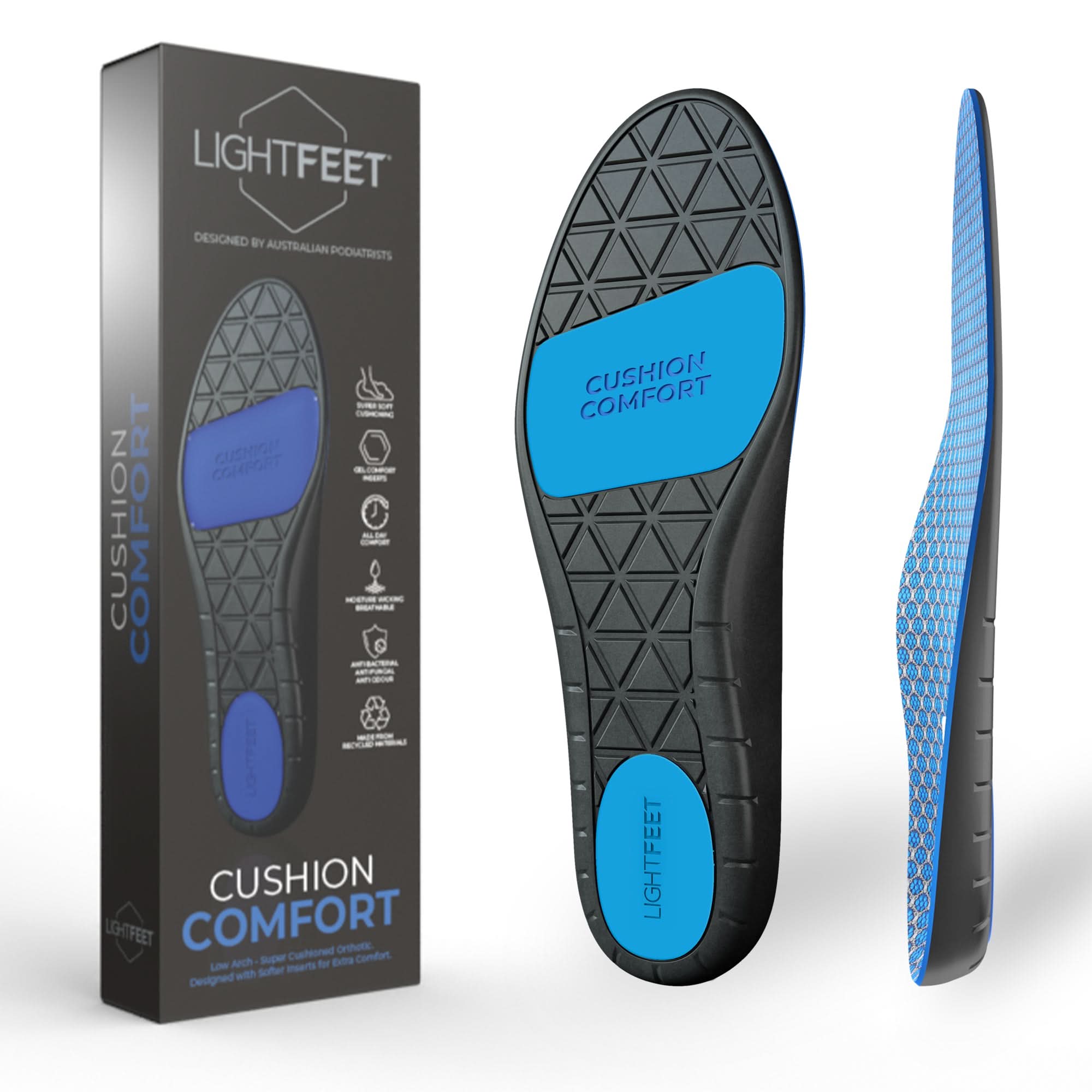 Lightfeet Cushion Comfort Orthotic Insole – Lightfeet AU