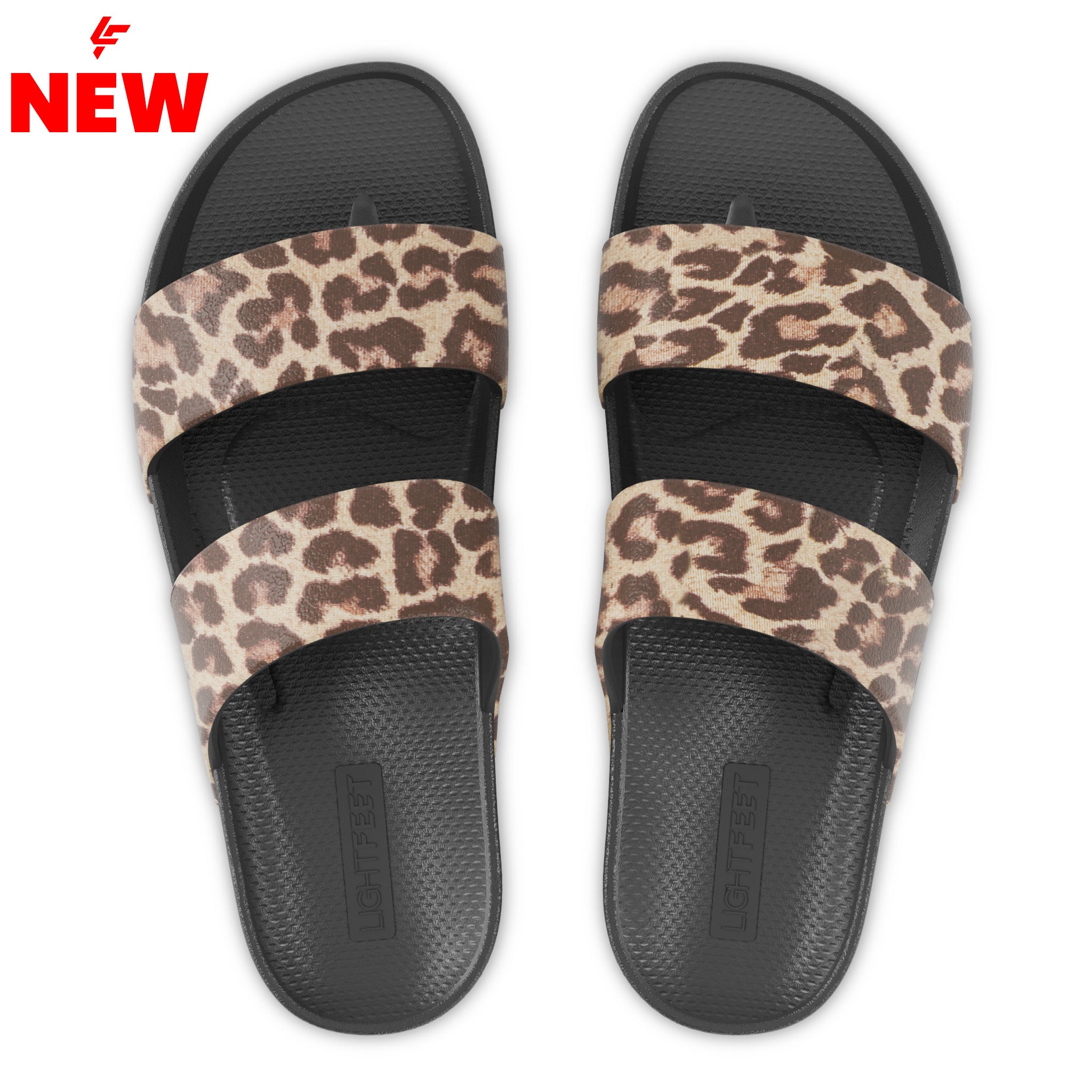Arch Support Double Strap Slides | All-Day Comfort – Lightfeet AU