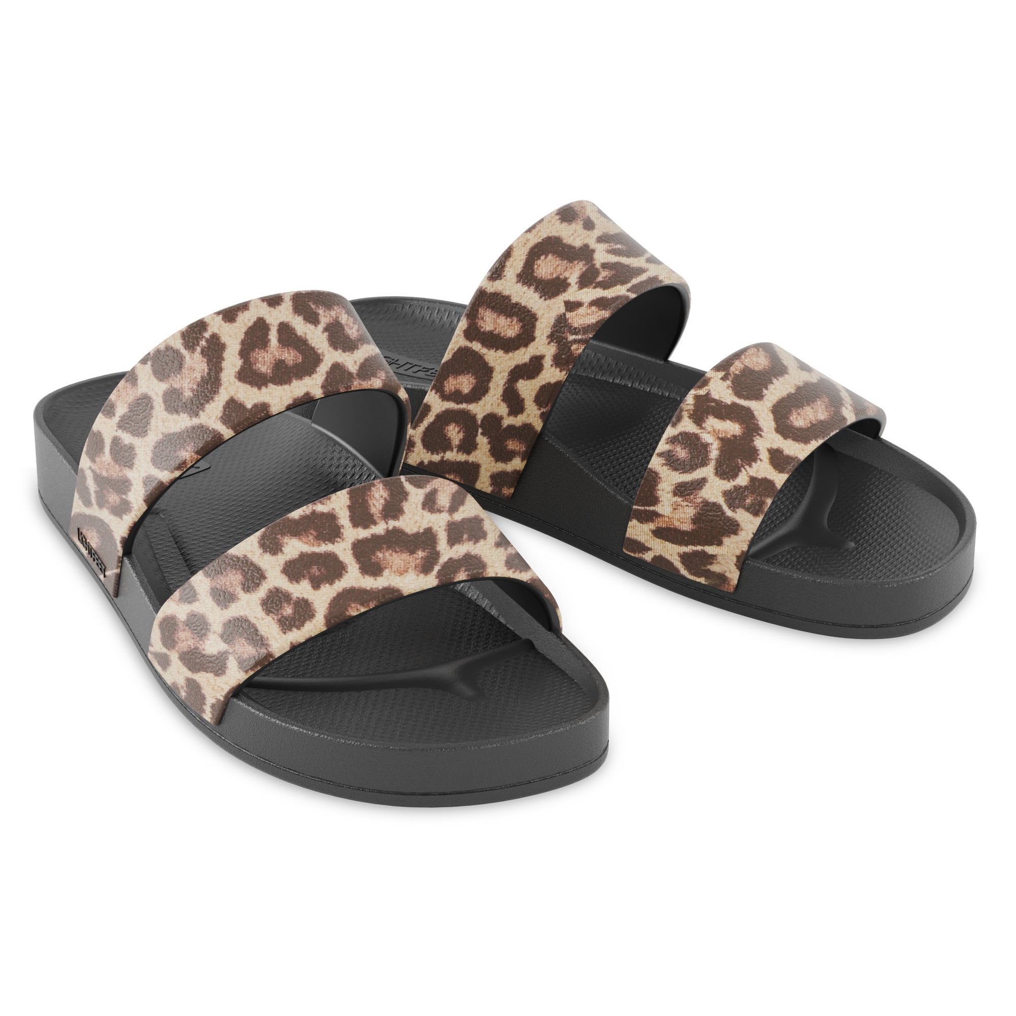 Arch Support Double Strap Slides | All-Day Comfort – Lightfeet AU