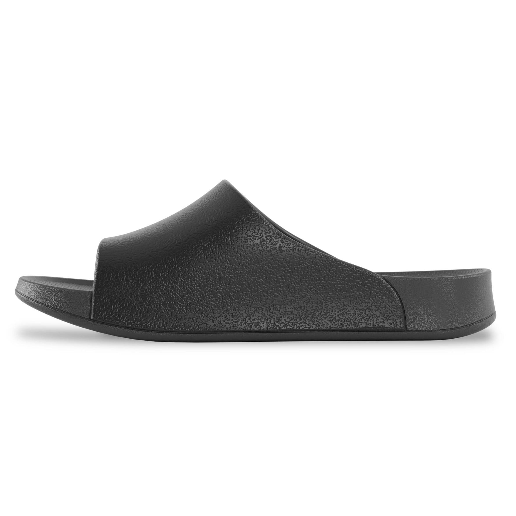 Black - Single Strap Slides – Lightfeet AU